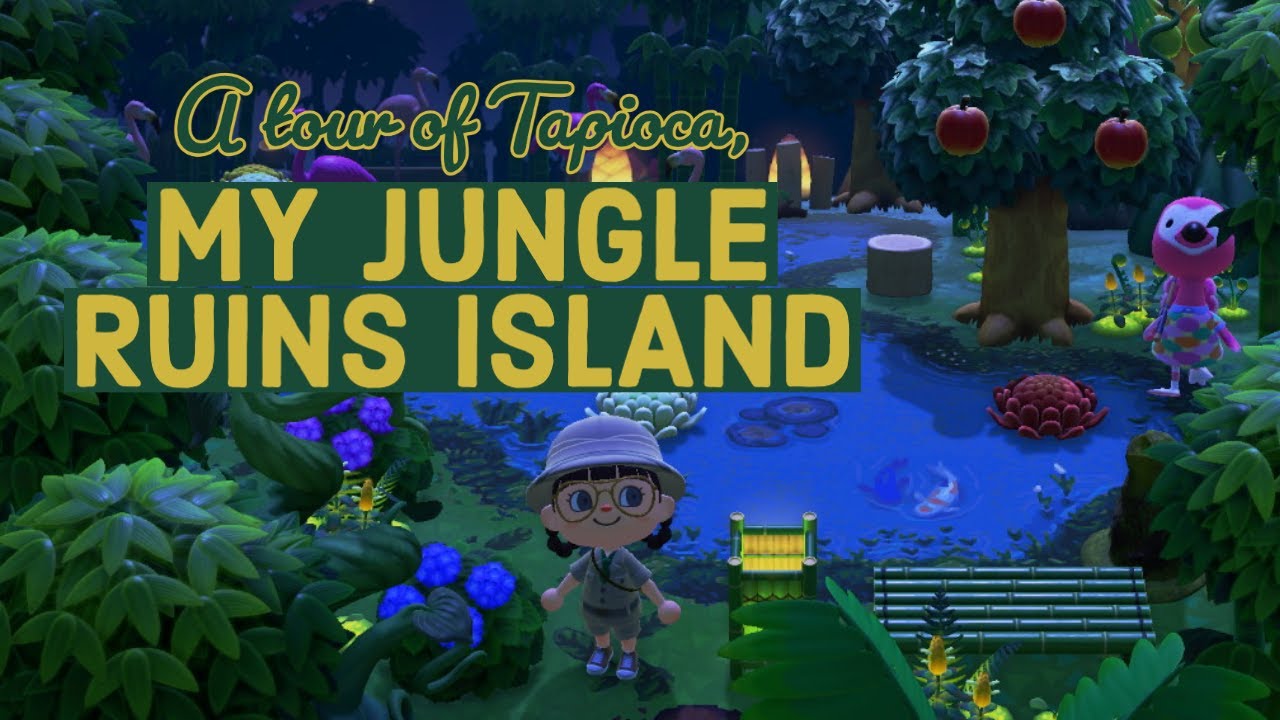 My jungle ruins island, Tapioca | Island Tours - YouTube