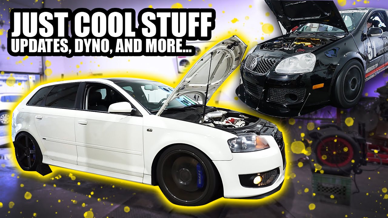 Cool stuff, VR6 Turbo, MK6 2.5 Turbo, MK5 K04 Race car and more. - YouTube
