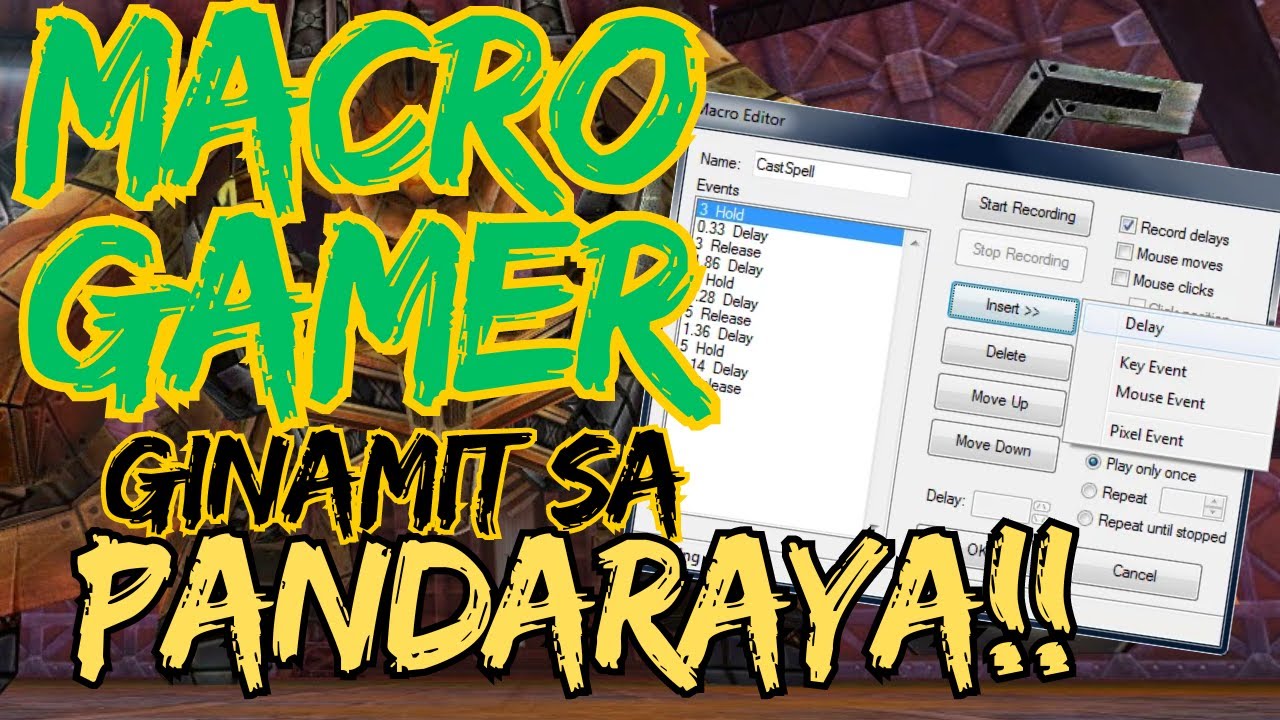 MACRO GAMER GINAMIT SA PANDARAYA - YouTube