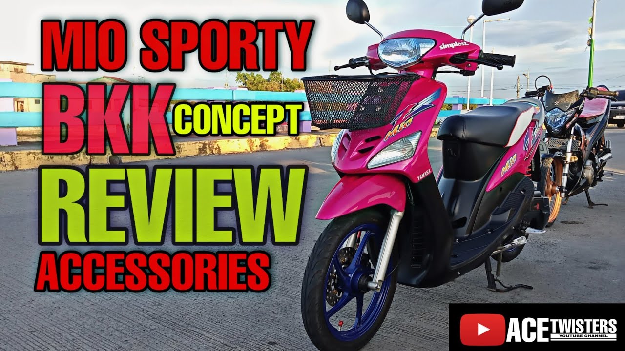 VLOG#132 Mio Sporty BKK Concept || Thai concept || yamaha mio ...