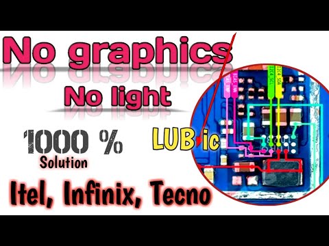 No graphics no light problem solution || itel vision 1 pro || infinix ...