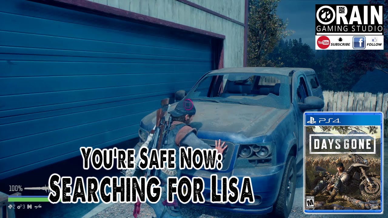Days Gone - Mission: You're Safe Now - Searching for Lisa | Gameplay ...
