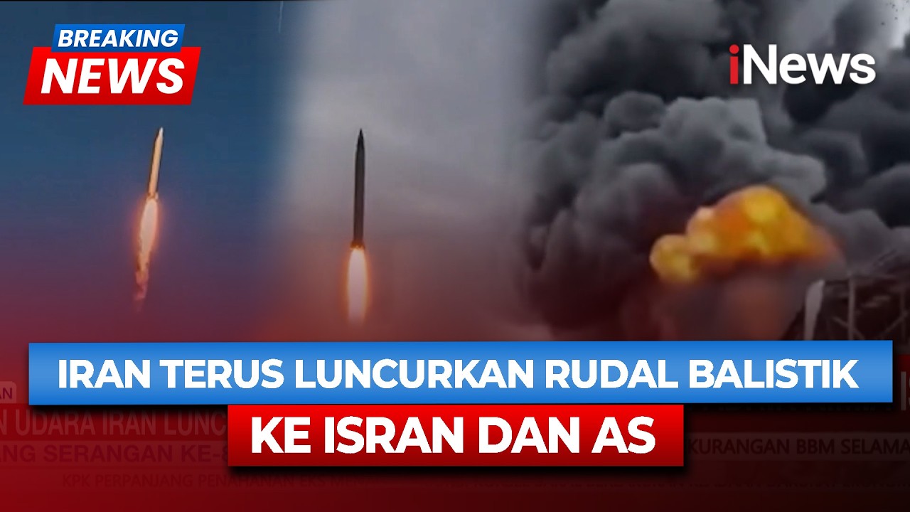 TOLAK DAMAI! Angkatan Udara Iran Terus Luncurkan Rudal Balistik ke ...