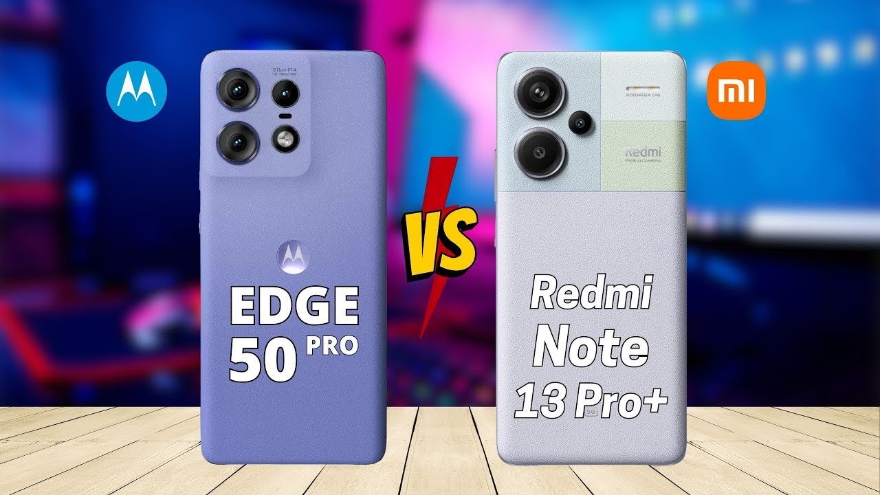 Motorola Edge 50 Pro Vs Redmi Note 13 Pro Plus | Full Comparison ...