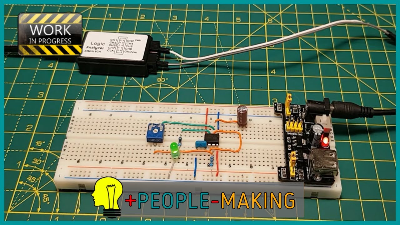 EP A001 - NE555 Blink Led - YouTube