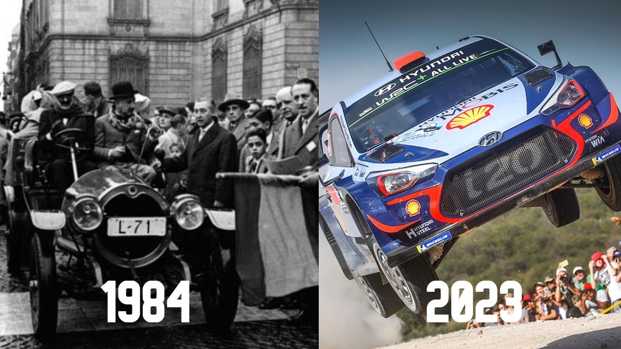 LA HISTORIA DE EL RALLY DESDE 1894 HASTA AHORA - YouTube