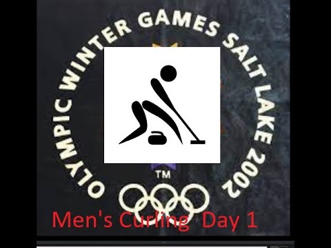 Salt Lake City 2002 Winter Olympics Replay Men's Curling Day 1&2. Using ...