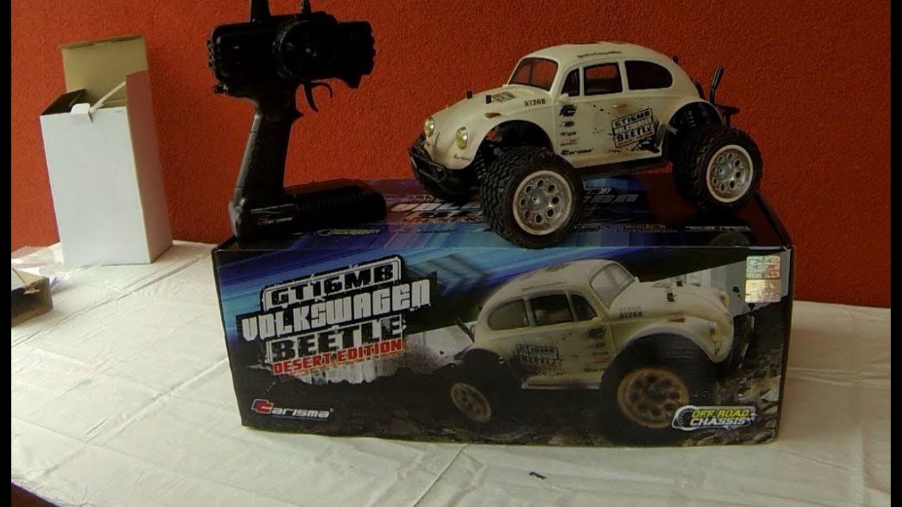 Carisma GT16MB RTR 1/16th Scale Electric Brushless Desert Beetle - YouTube
