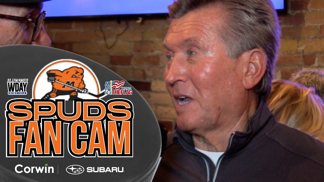 Coach Morinville Keeping the Spud Spirit Alive! | Spuds Fan Cam 🎉🏒 ...