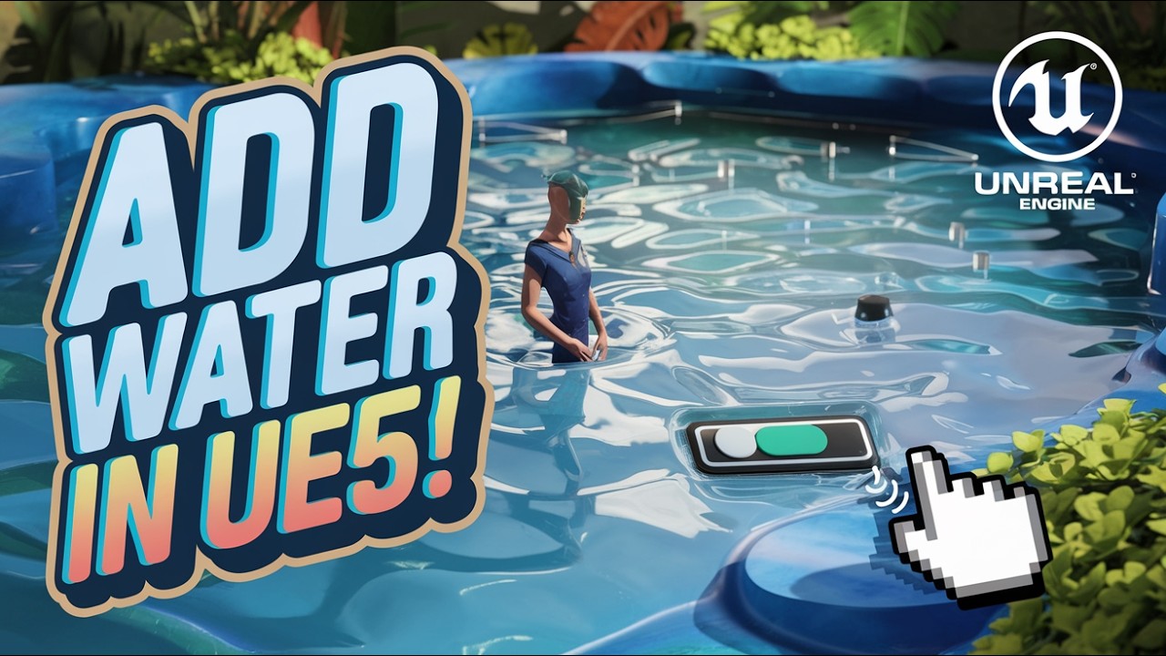 How to add Water in Unreal Engine 5 - YouTube