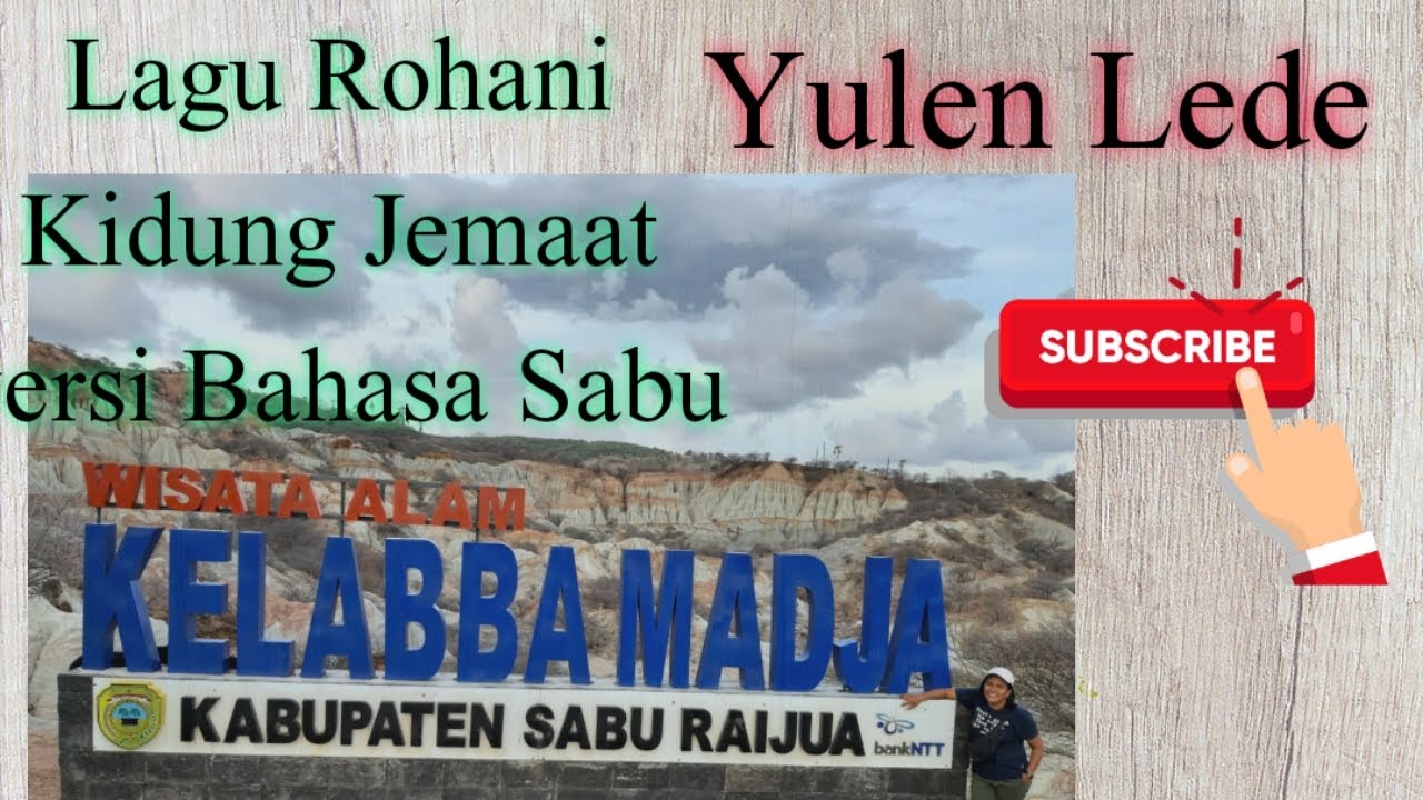 Lagu rohani Kidung Jemaat versi bahasa Sabu - YouTube