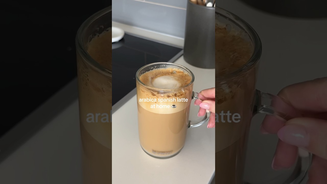 The arabica Spanish latte at home! Just add 1 tbsp condensed milk to ...