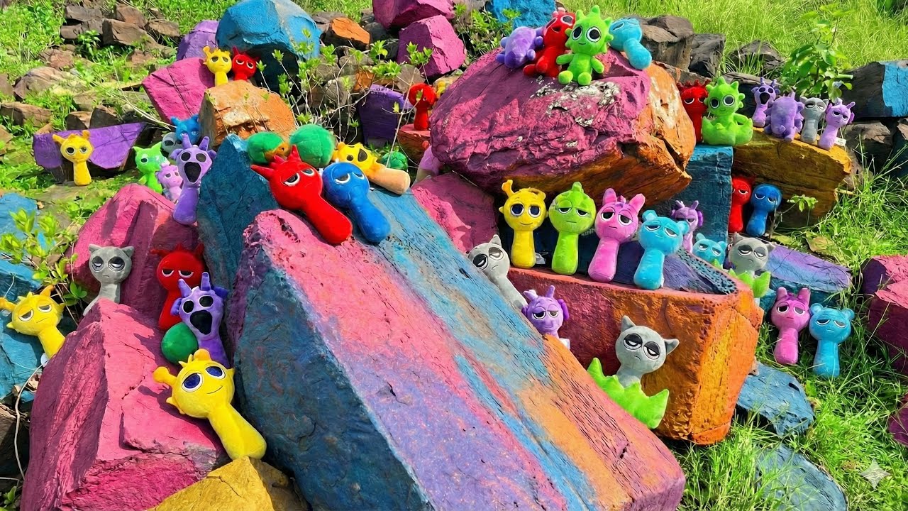 Hunting for Rare Sprunkis on Magic Rocks! - YouTube