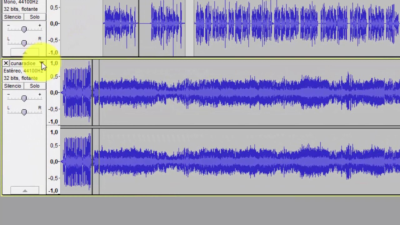 Efecto autoduck en Audacity - YouTube