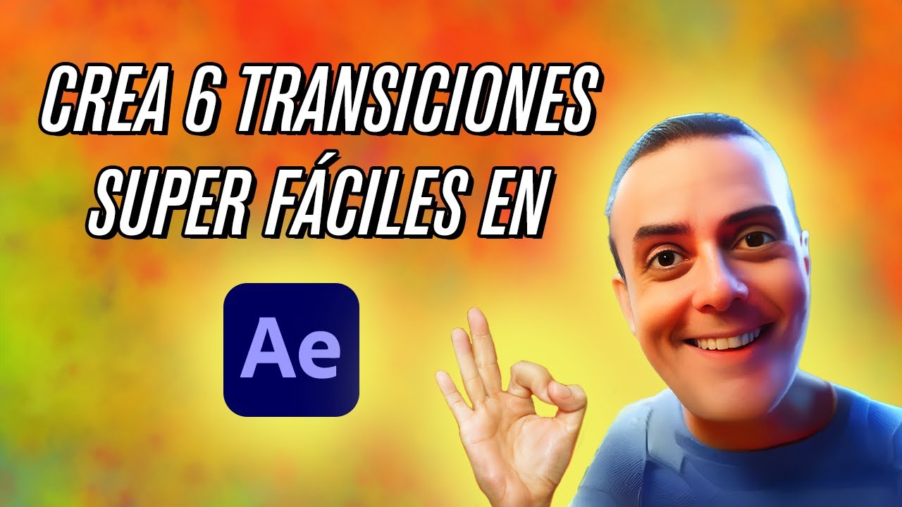 COMO CREAR 6 TRANSICIONES SÚPER FÁCILES EN AFTER EFFECTS - YouTube