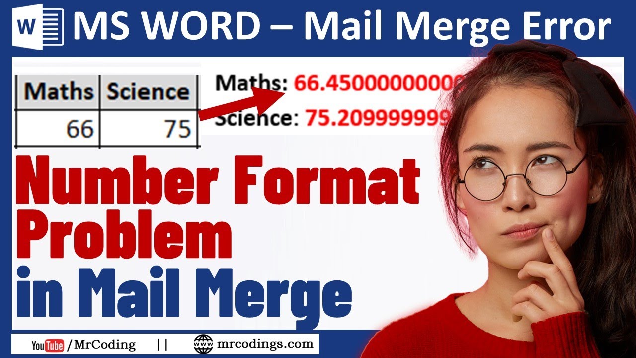 Number Format Problem In Mail Merge Mail Merge Problem Fraction number-format-problem-in-mail-merge-mail-merge-problem-fraction