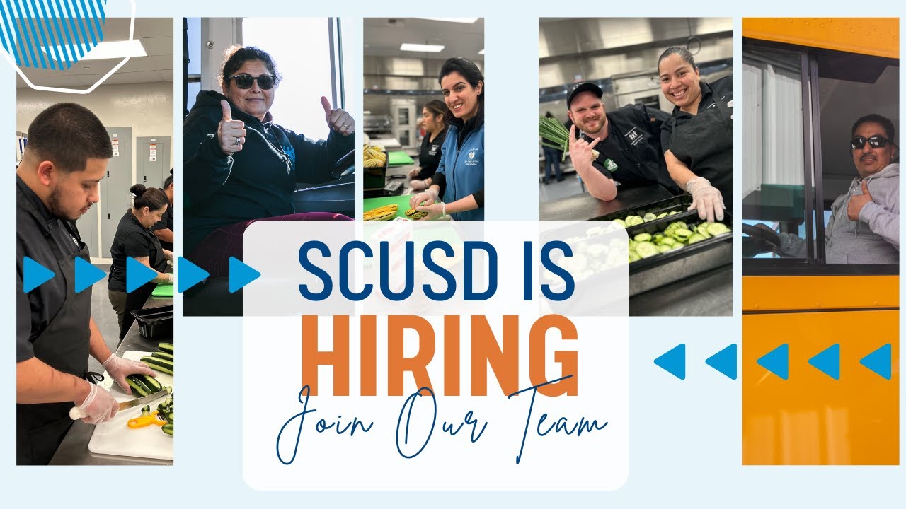 SCUSD is Hiring - YouTube
