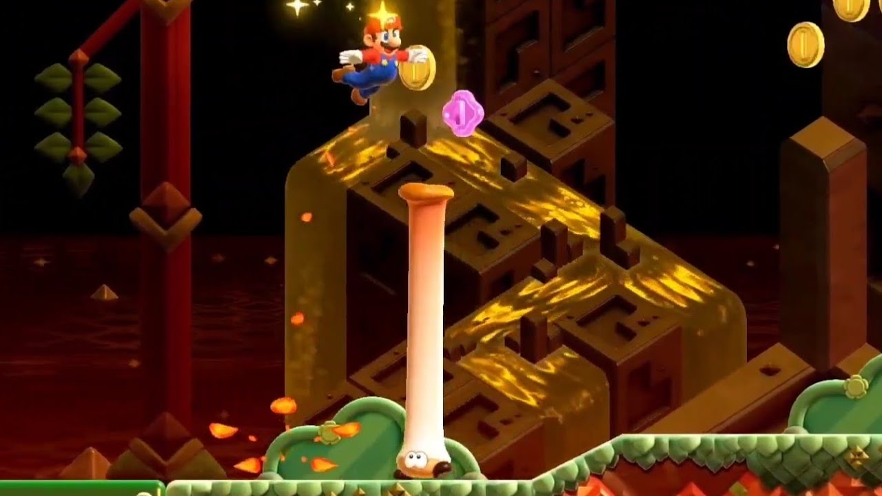 Poof Badge Challenge Crouching High Jump l Super Mario Bros Wonder ...