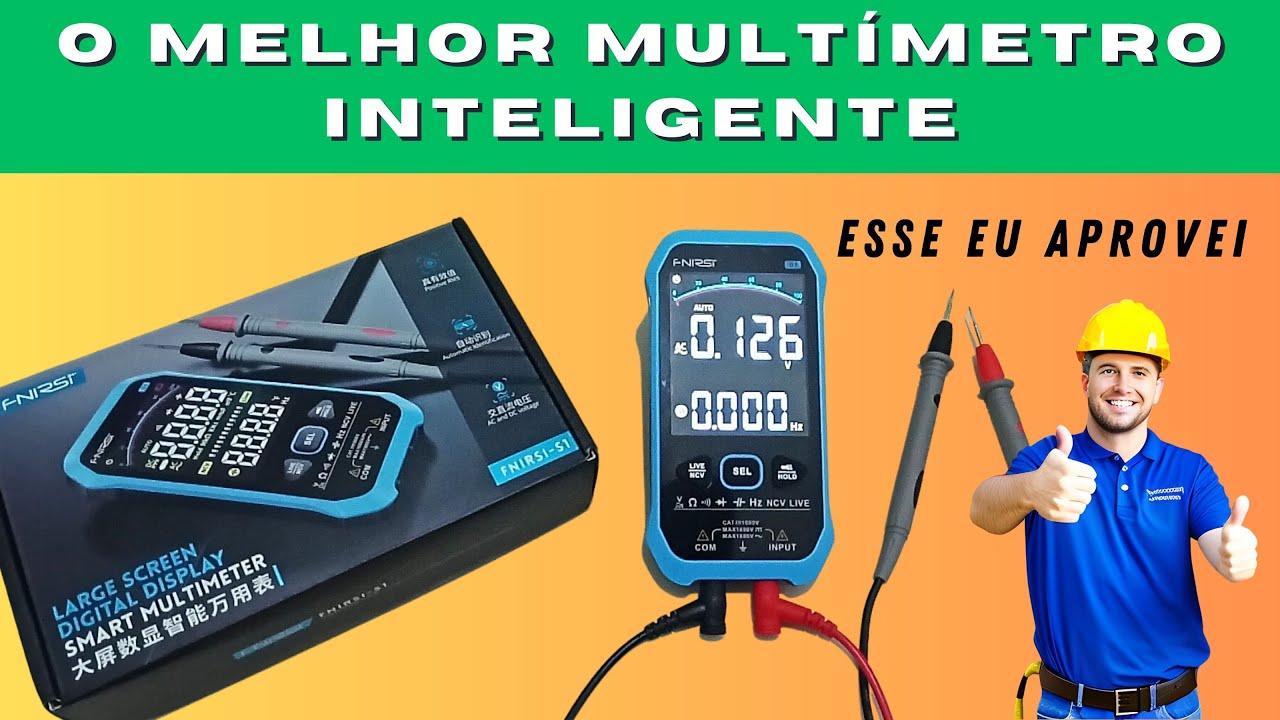 Multímetro FNIRSI-S1 - FNIRSI-S1 9999 Counts Digital Multimeter ...