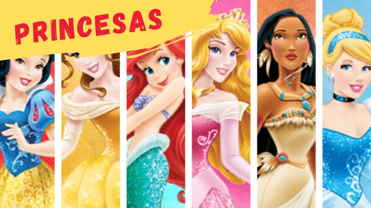 Adivina el nombre de las Princesas Disney | Juegos para niños - YouTube