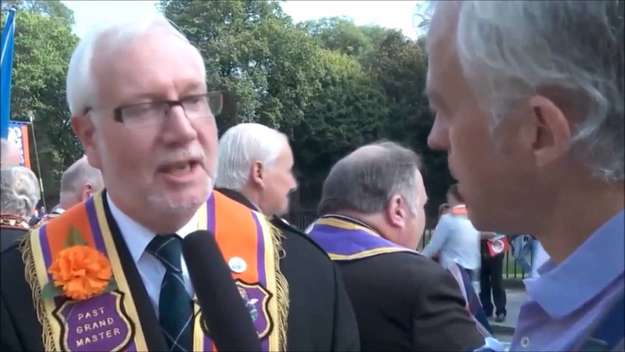 Orange Order Past Grandmaster is Better Together campaigner - YouTube