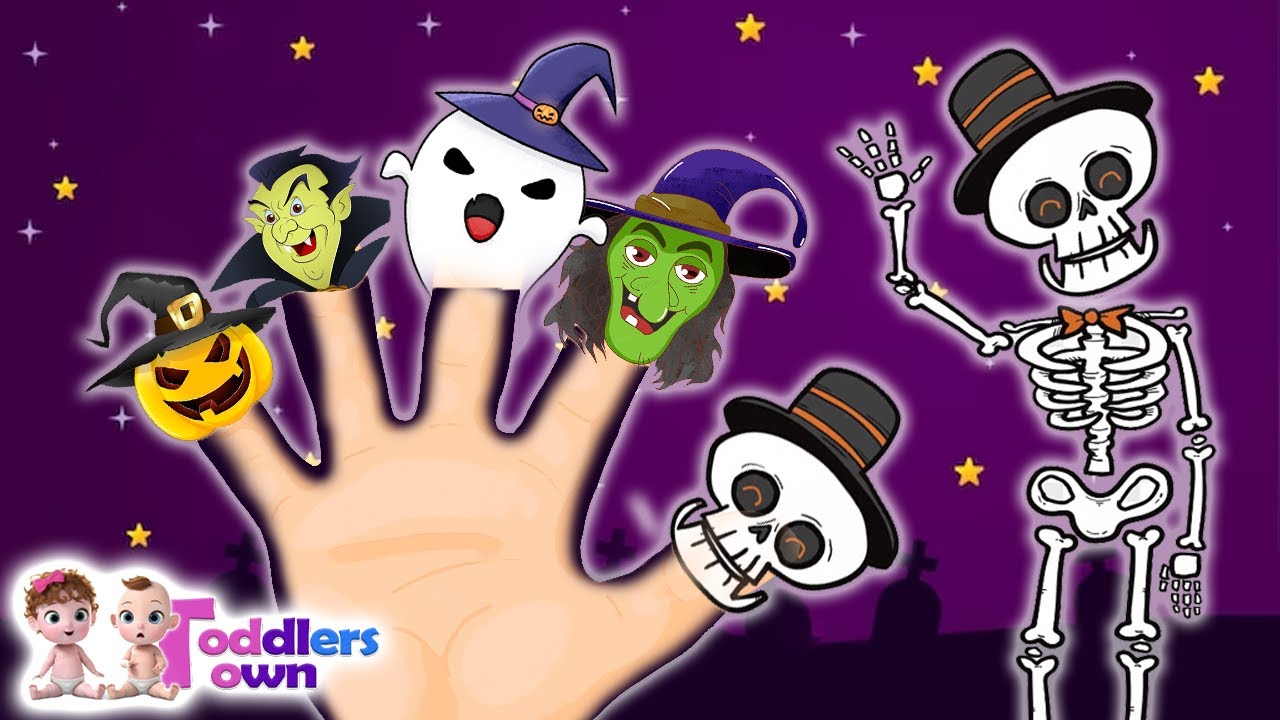 Halloween Finger Family | Fun Halloween Songs and Nursery Rhymes for ...