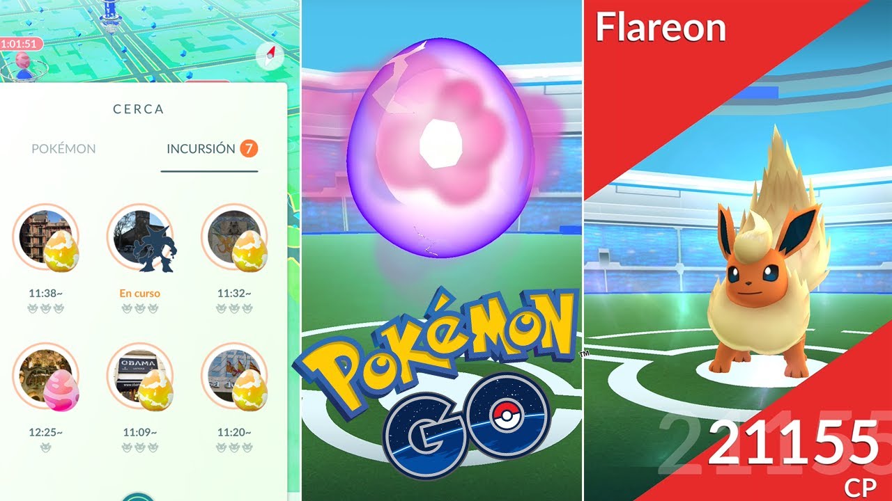 PRIMERA INCURSIÓN! QUE PASADA! EL MEGA FLAREON! [Pokémon GO-davidpetit] - YouTube