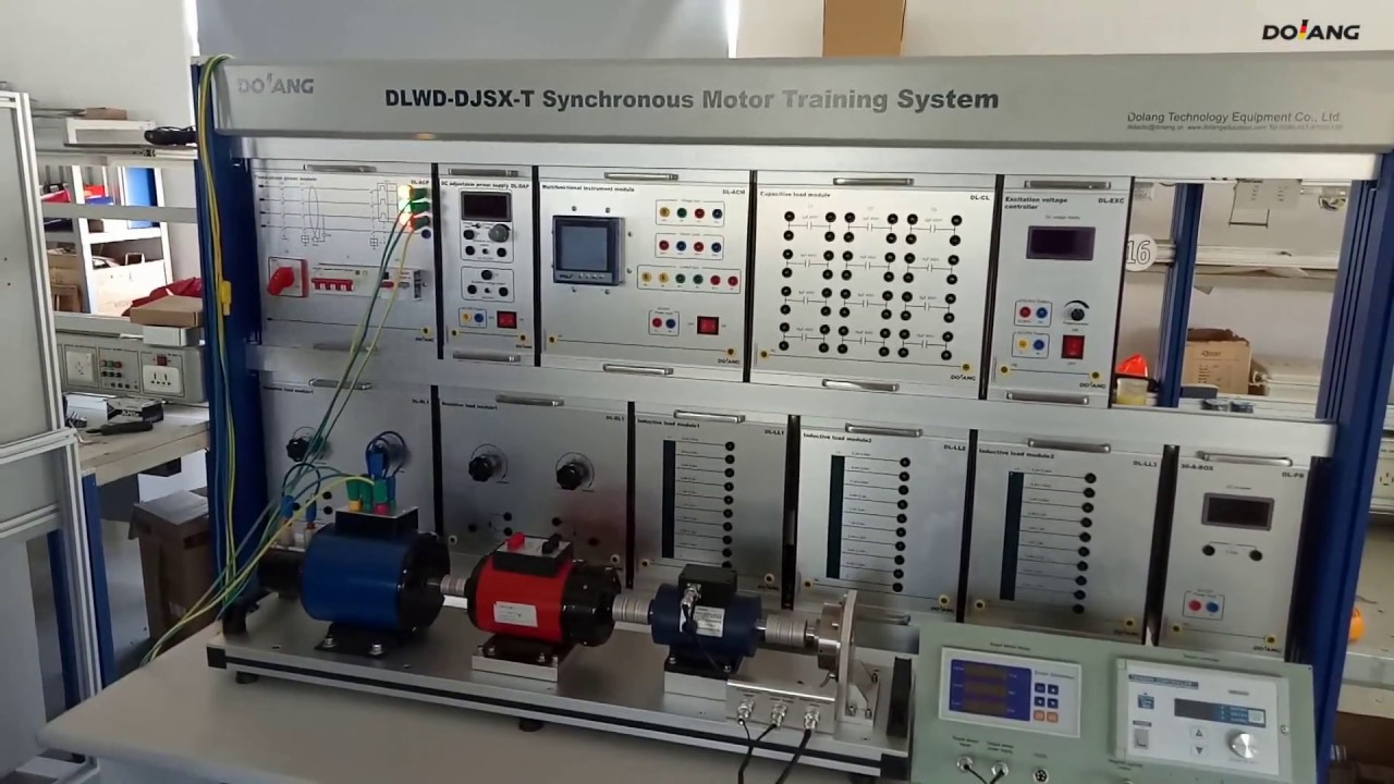 DLWD-DJSX-T Synchronous Motor Training System , Synchronous Motor ...