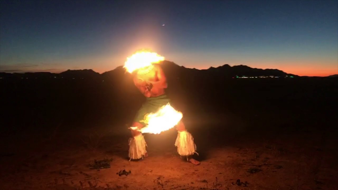Fire Knife Dancer - YouTube