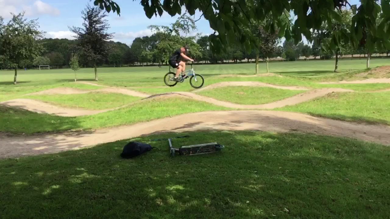 Bike track - YouTube