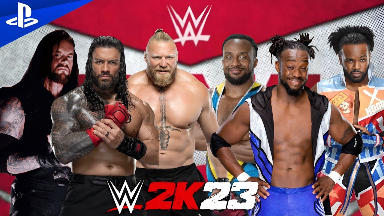 Team Brock Lesnar Vs Team Big E Tag Team Match - WWE 2K23 - YouTube