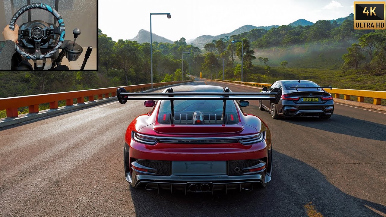 Porsche 911 GT3 RS Goliath Race Unbeatable - Forza Horizon 5 | Thrustmaster T300 - YouTube