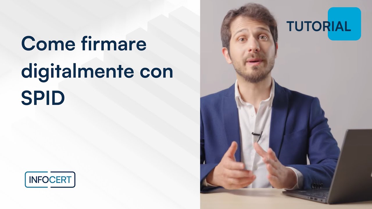 TUTORIAL - COME FIRMARE DIGITALMENTE CON SPID - YouTube