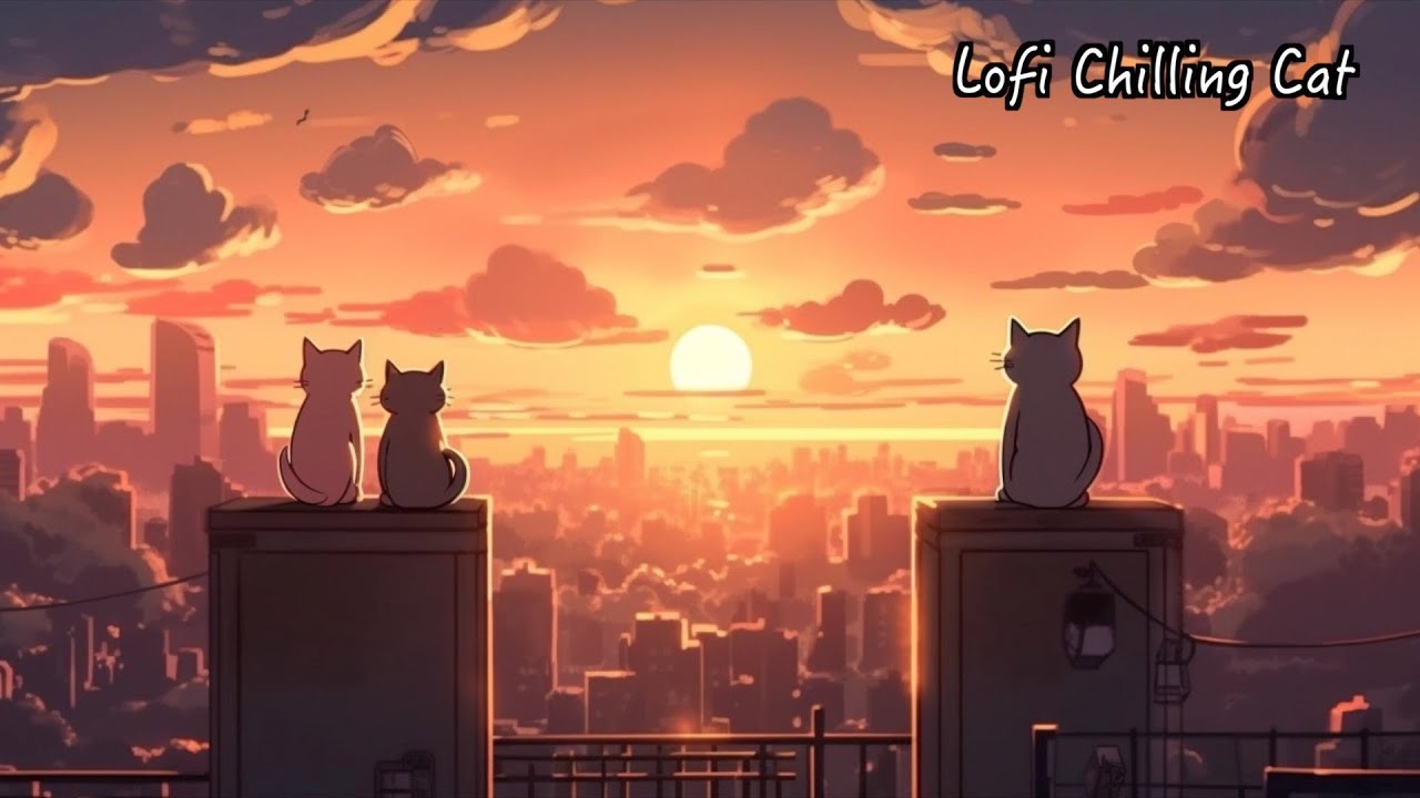 Cat in the City | Chill | Gaming Studying LoFi | Hip Hop Mix | Chilling ...