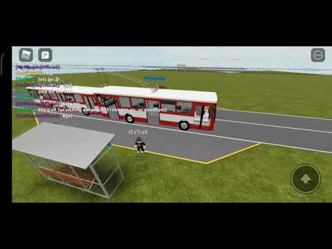 Trolleybus sim roblox - YouTube