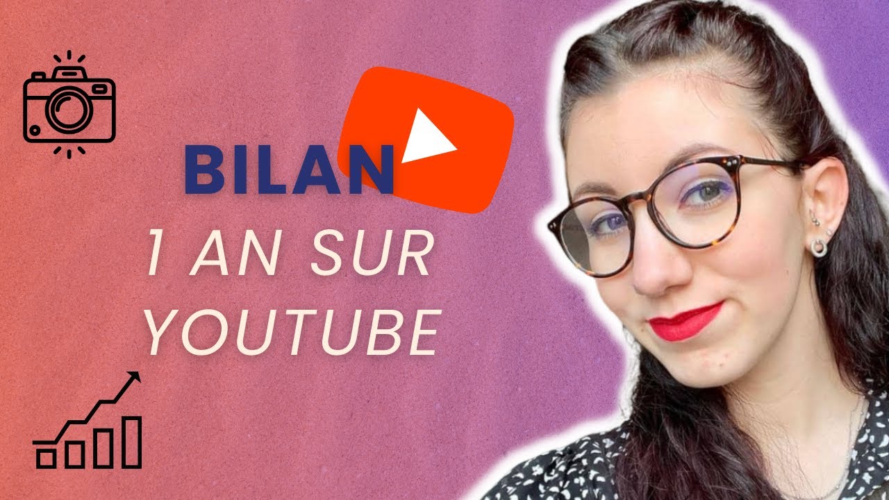 Déjà 1 an que je publie des vidéos sur Youtube | Bilan annuel Youtube ...