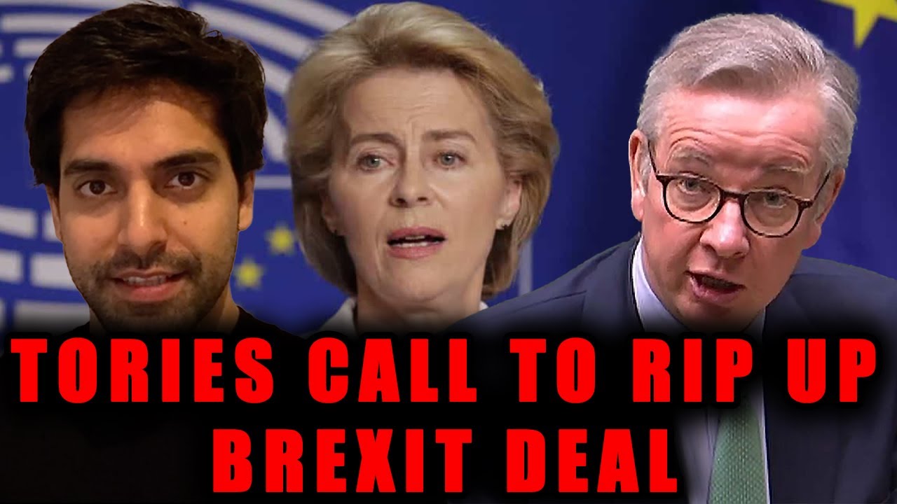 Tories CALL To Rip Up Brexit Deal Over EU Export Ban - YouTube