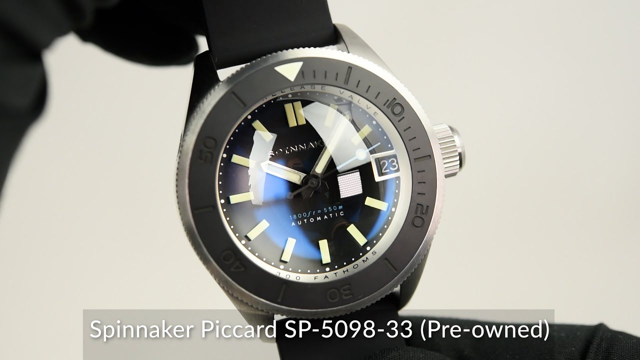Spinnaker Piccard SP-5098-33 (Pre-owned) - YouTube
