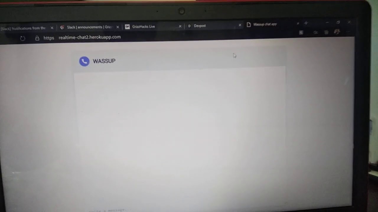 Wassup chat Application - YouTube