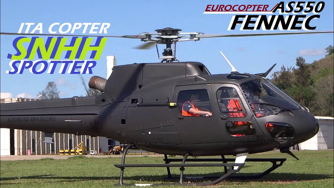 AS550 FENNEC - HA-1 Fennec do Exército (EB1030) - YouTube