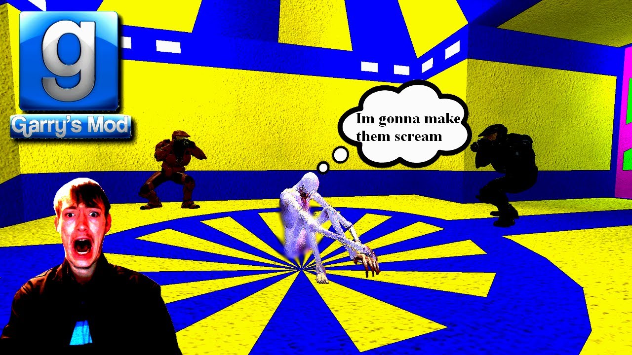 Garry's Mod SCP 096 Escape with friends!! - Maximum screaming. - YouTube