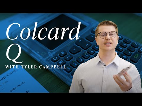 Coldcard Q: Unboxing and setup