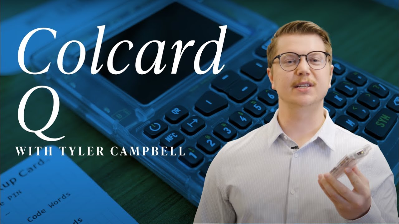 Coldcard Q: Unboxing and setup - YouTube