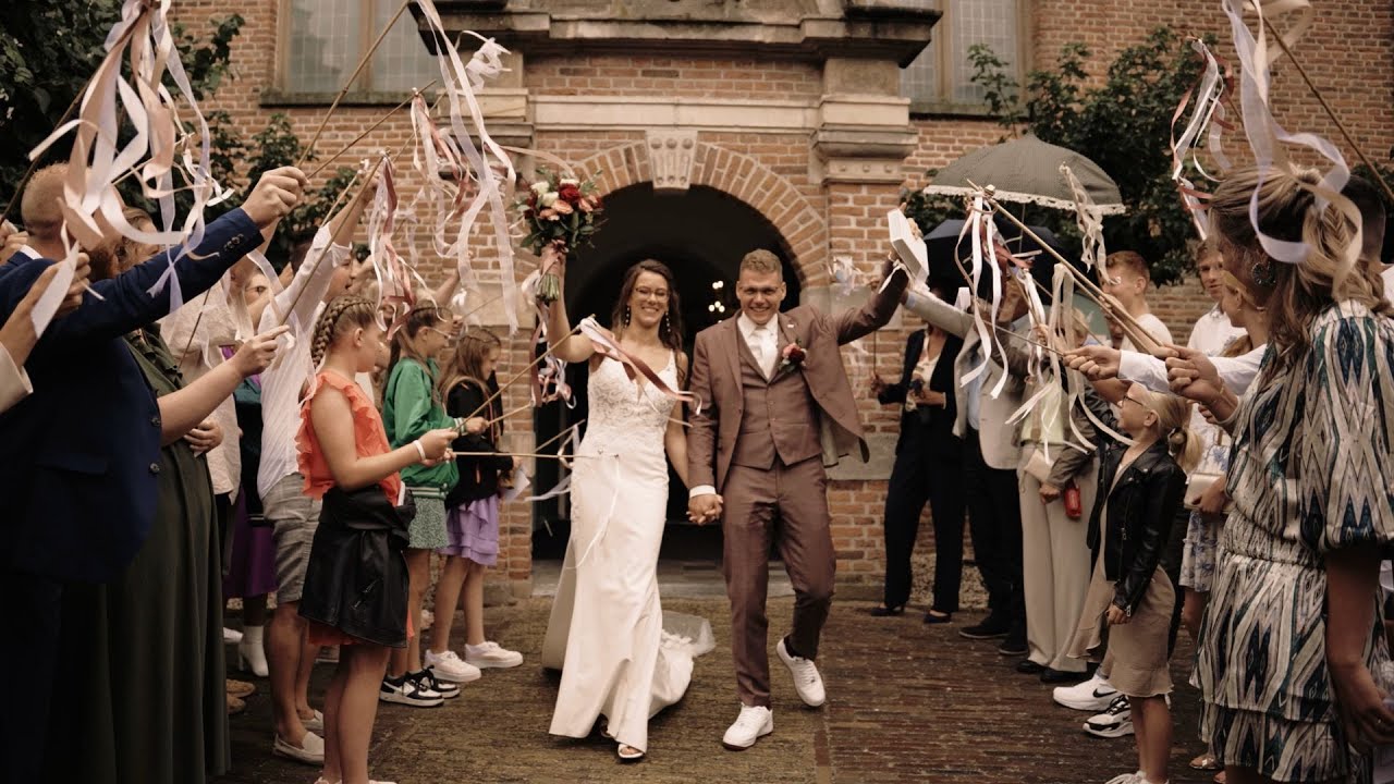 Albert & Aline | Trouwfilm impressie - YouTube