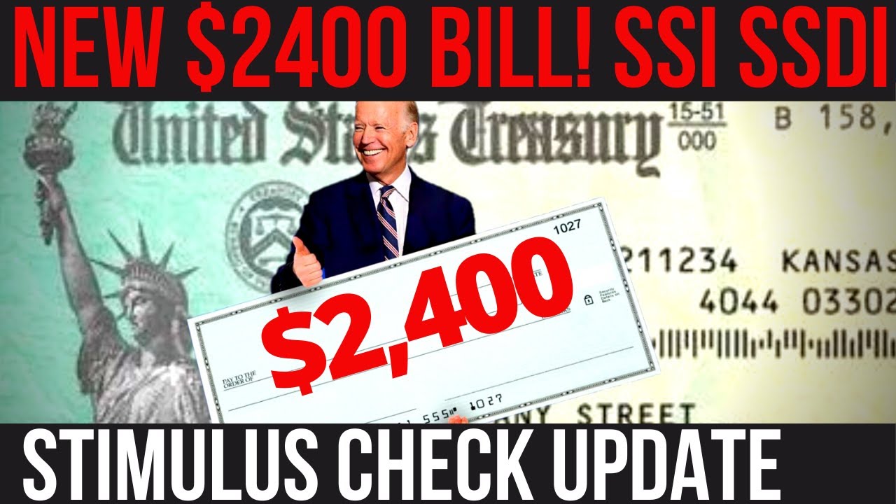NEW $2400 SOCIAL SECURITY BILL! SSI SSDI SSA + Bernie Sanders ...