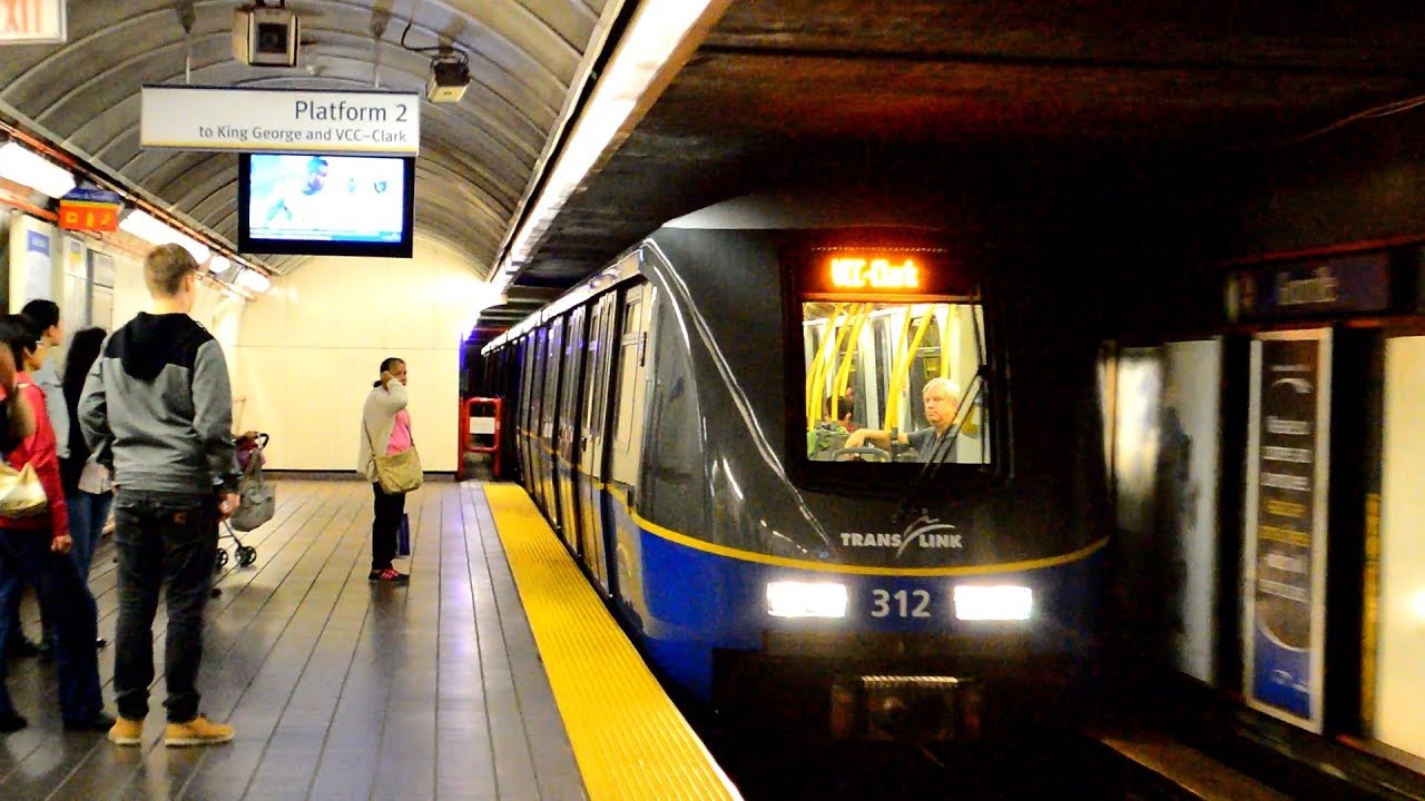 Vancouver Translink : VCC-Clark Bound SkyTrain @ Granville Station ...