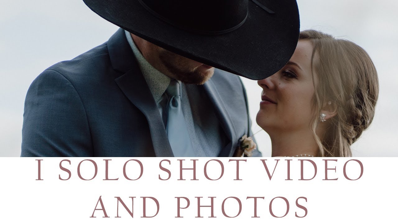 Solo Shooting Wedding Photography and Video - YouTube