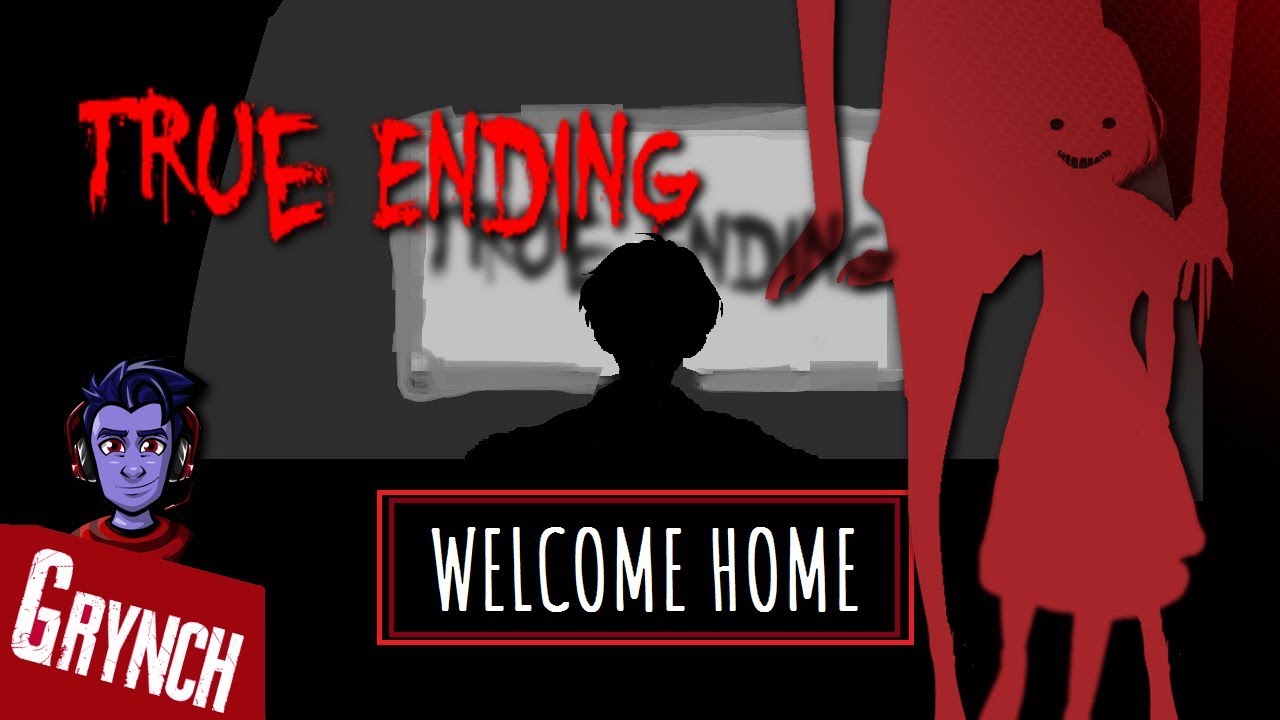 Welcome Home Indie Horror Game True Ending Visual Novel - YouTube