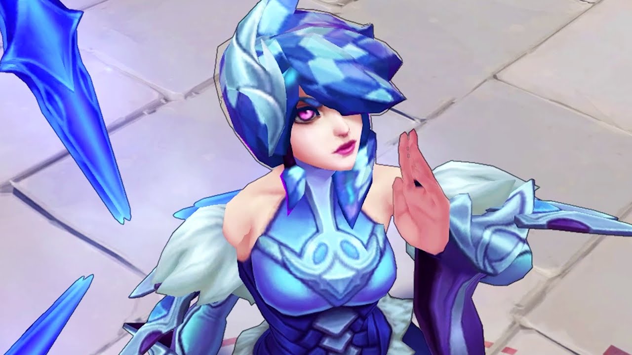 Frostblade Irelia Skin - Detailed Spotlight - YouTube