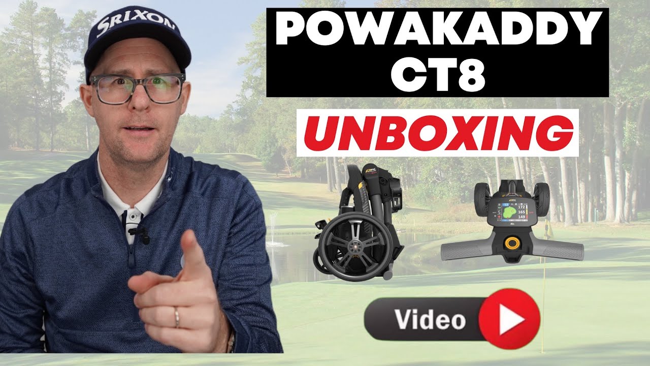 Powakaddy CT8 Trolley Unboxing - YouTube
